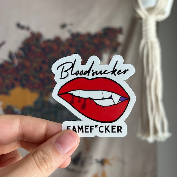 Vampire Olivia Rodrigo Sticker - Etsy