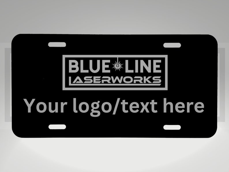 Custom Engraved Metal License Plate - Laser Engraved Novelty Plate ...
