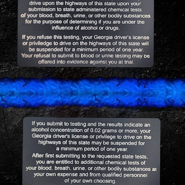 Implied Consent Card - Etsy