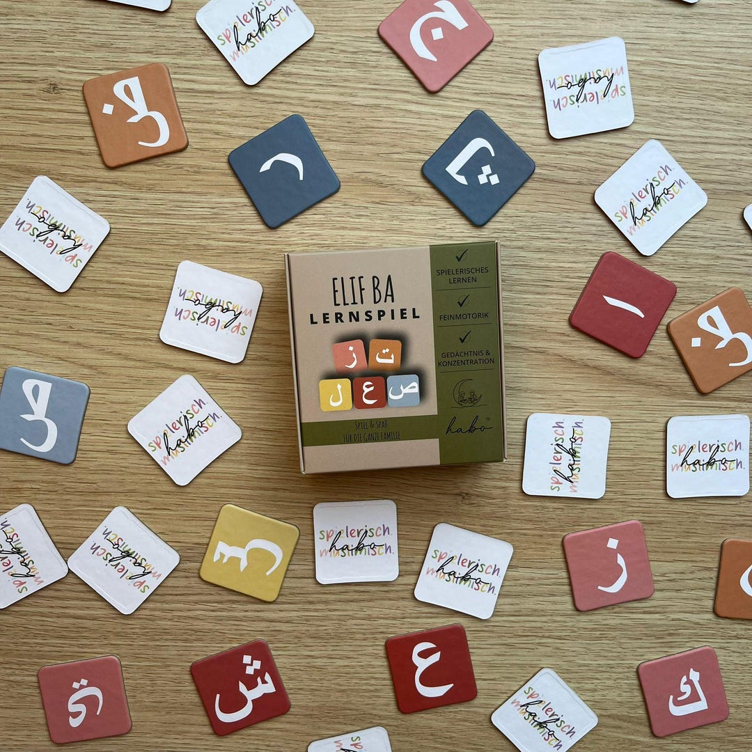 Elif Be Alif Ba Educational Game Learn Arabic Children Kuran Memory ...