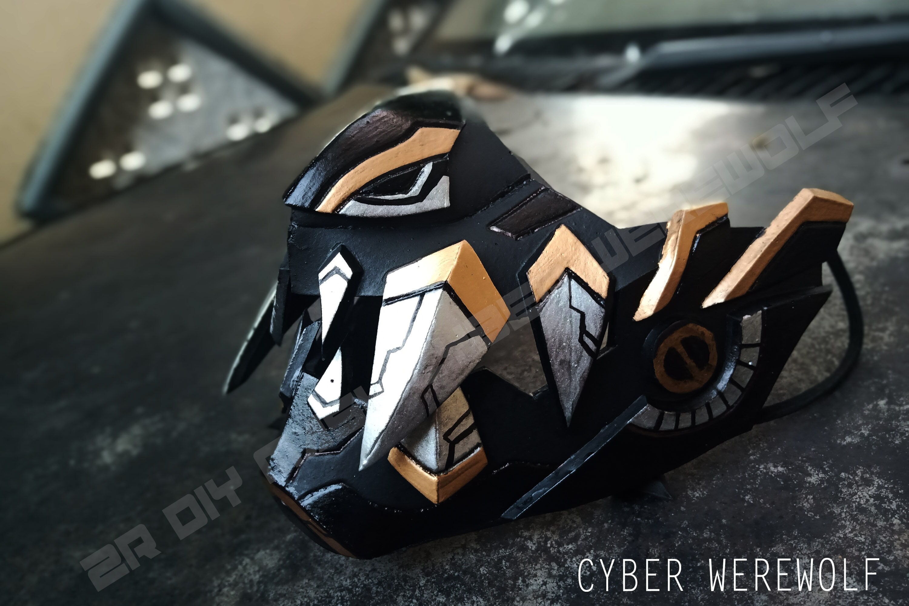 Wolf Mask Template Payday