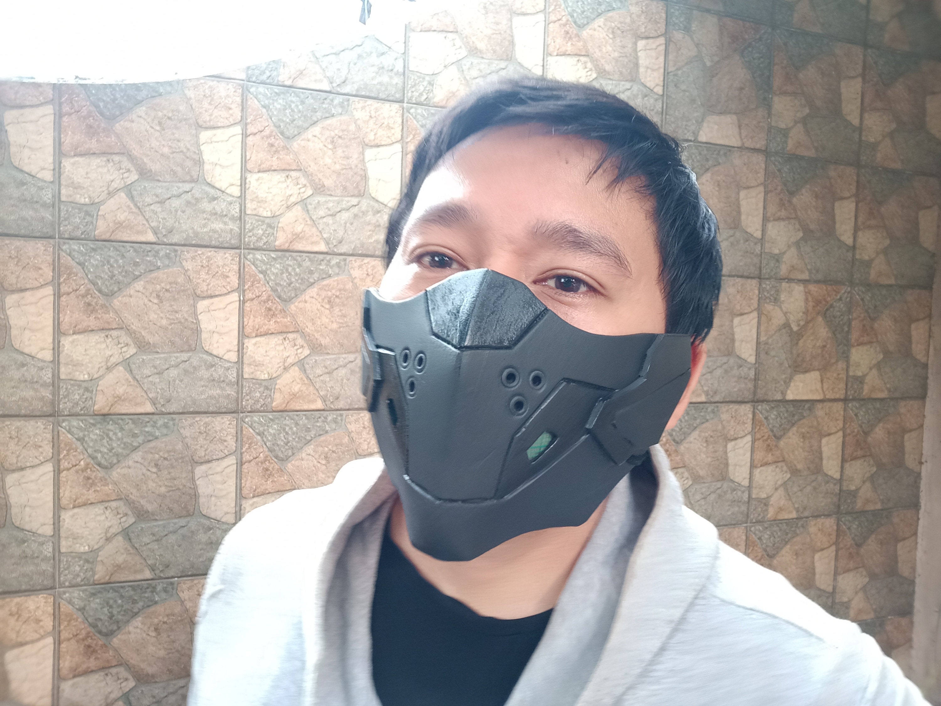 Foam Mask Cover Do It Yourself. Easy Template Mask. Complete - Etsy Canada