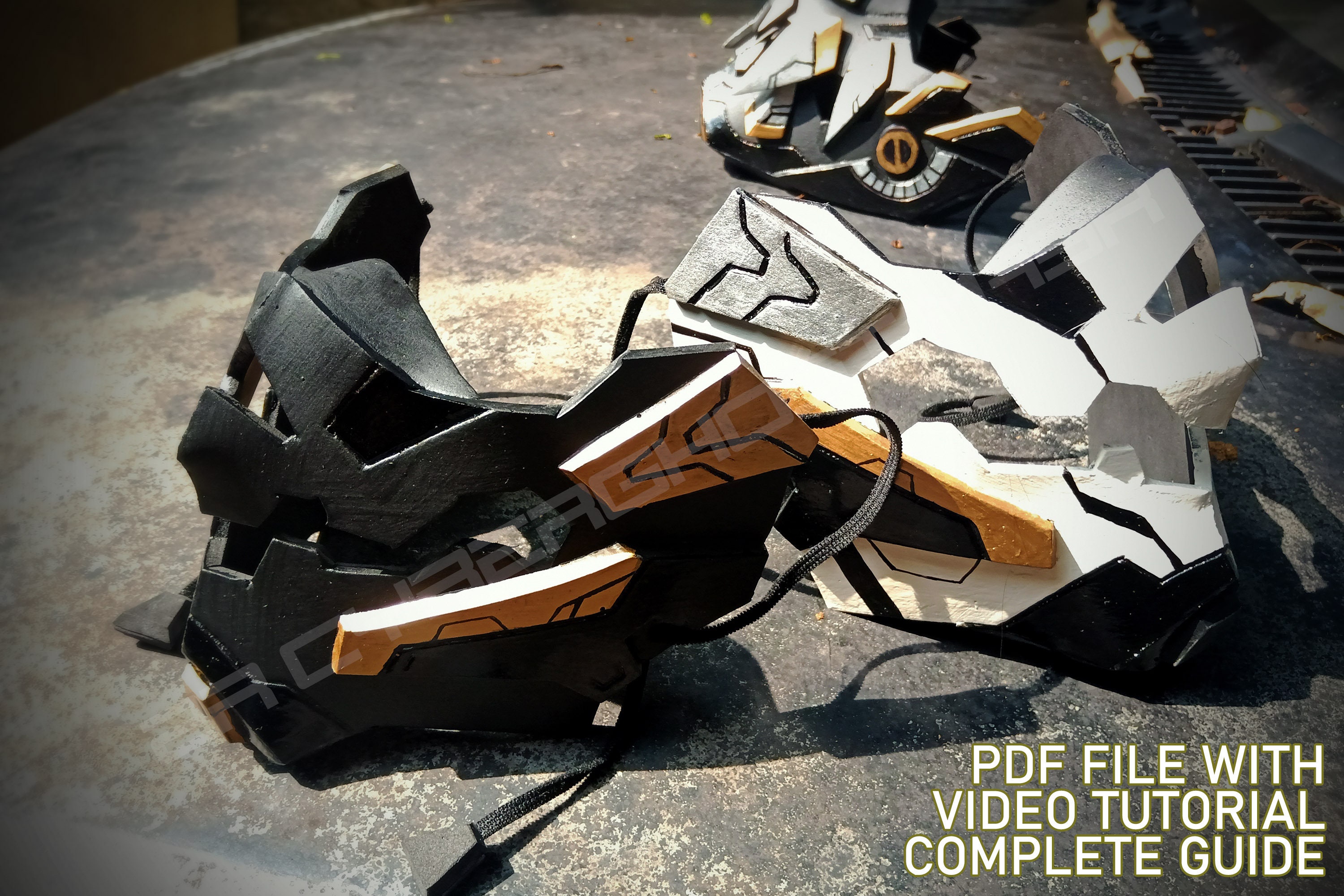 Eva Foam Ghost Mask Template: DIY Halloween Mask (digital Download) - Etsy