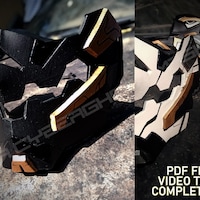 Foam Mask Cover Do It Yourself. Easy Template Mask. Complete Tutorial ...