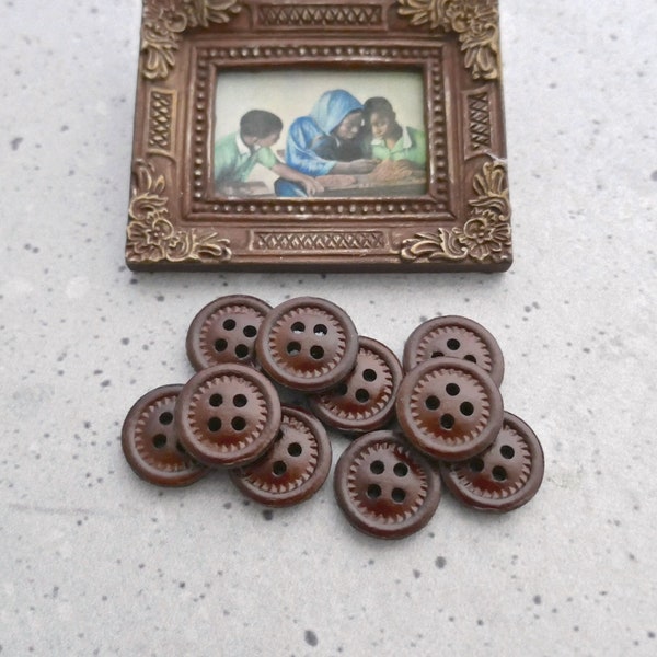 Embossed Buttons - Etsy