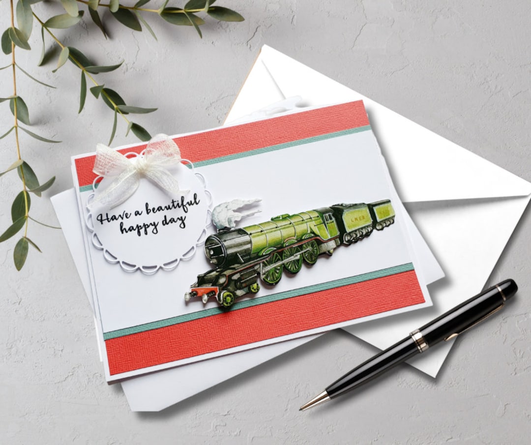 Train Greetings Card | Train Cards | Trains | Birthday Cards ...