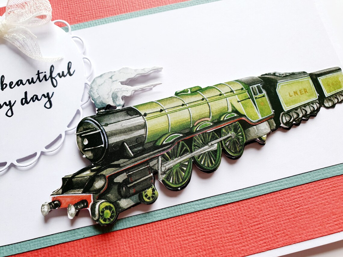 Train Greetings Card Train Cards Trains Birthday Cards - Etsy UK