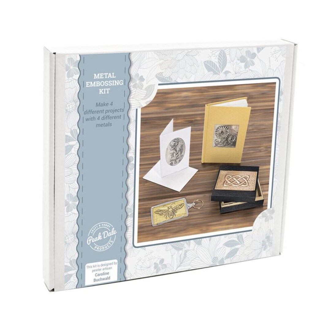 Metal Embossing Kit - Beginners Kit 4 Project | Metal Embossing Kit for ...