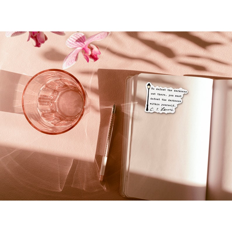 Narnia Sticker, CS Lewis Sticker, Narnia Stickers, CS Lewis Quote ...