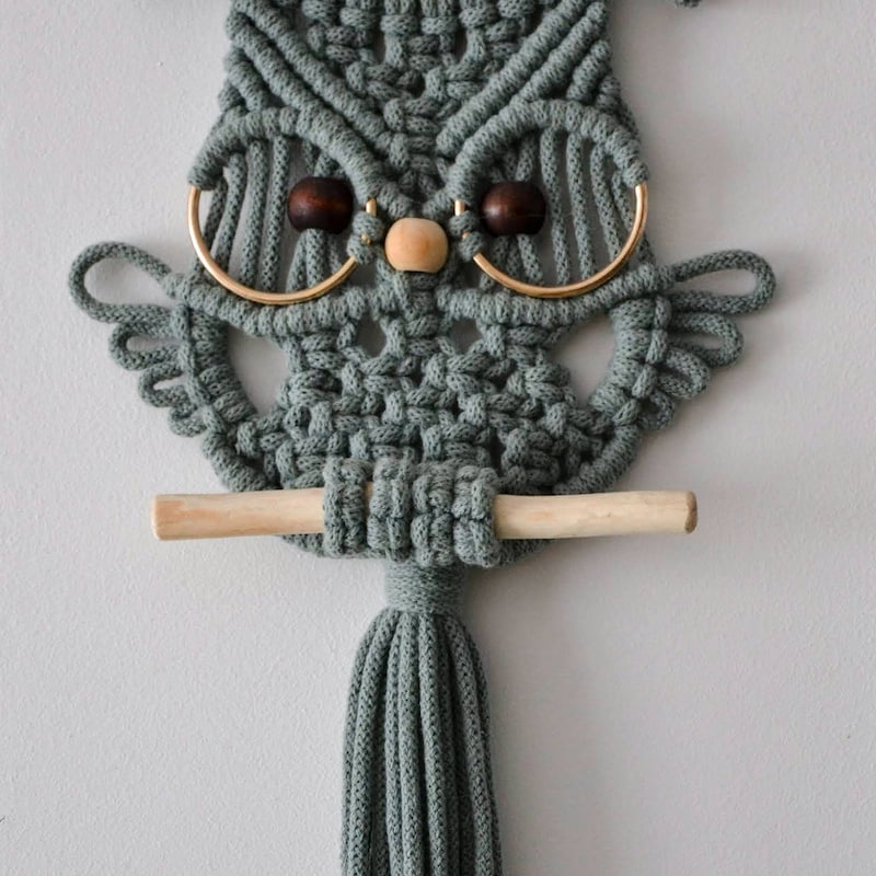 Macrame Owl Pattern - Etsy