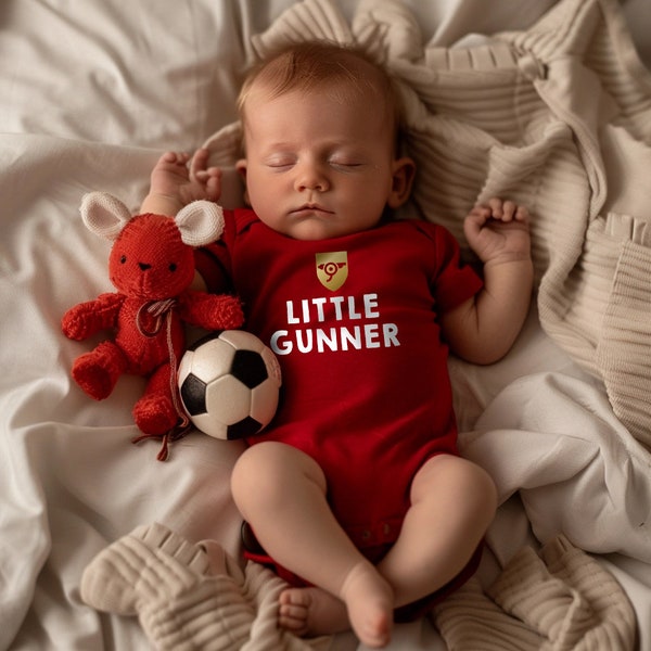 Personalised Arsenal Babygrow - Etsy UK