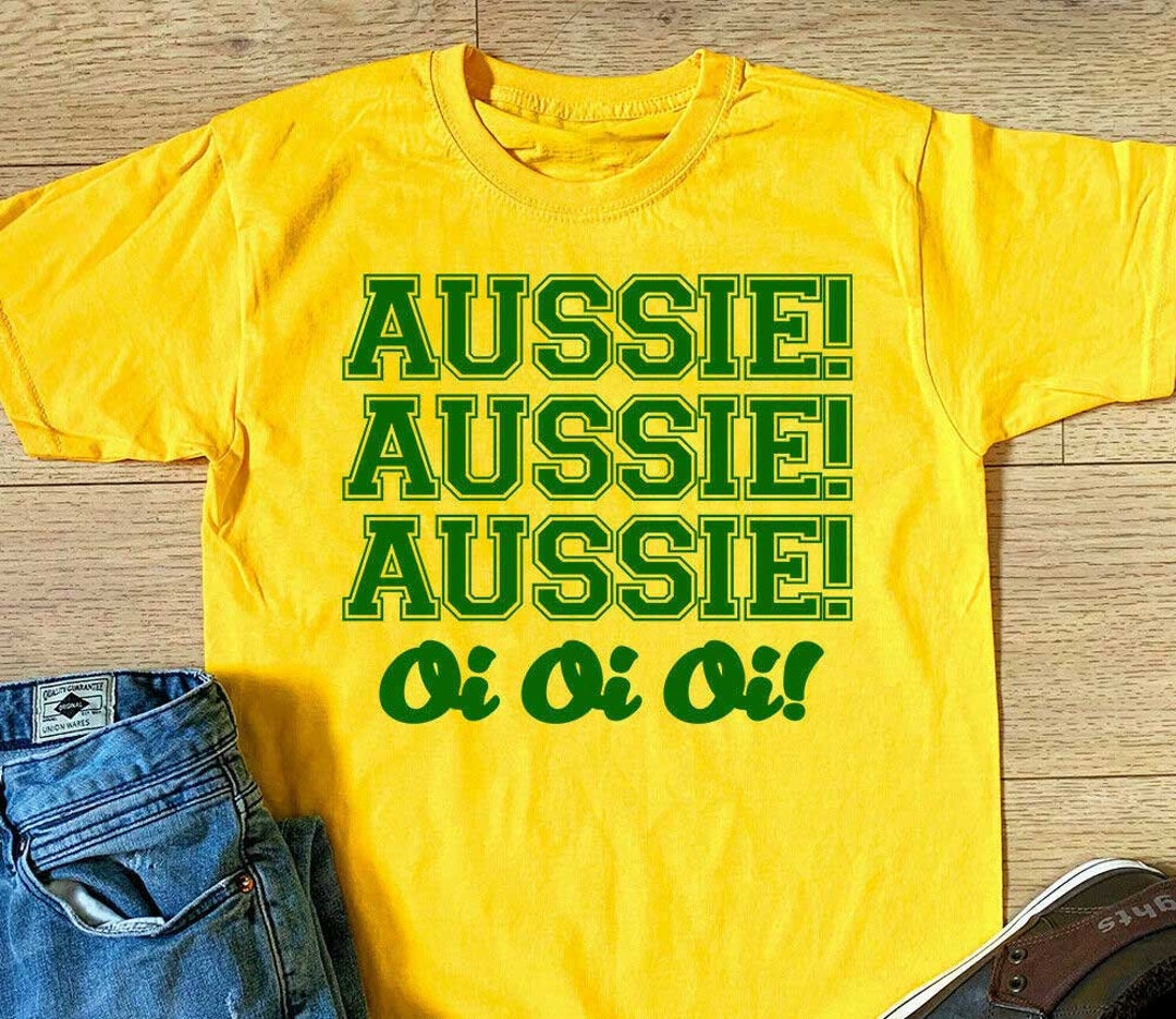 Aussie Aussie Aussie Oi Oi Oi T-shirt Mens Funny Australian - Etsy