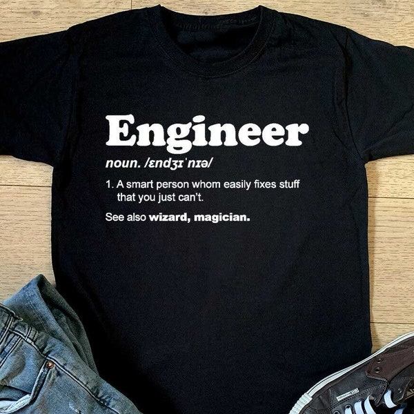 Engineer T Shirt - Etsy UK