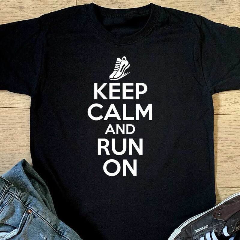 Keep Calm and Run On - Etsy
