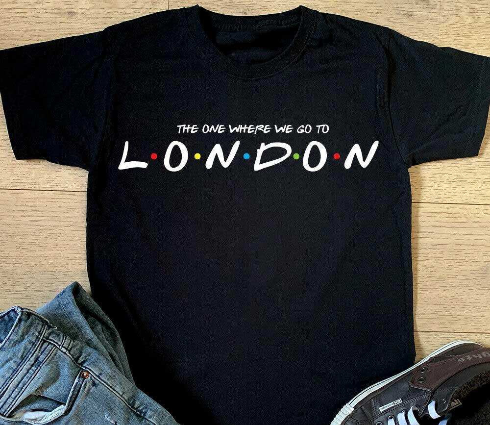 The One Where We Go to London T-shirt Mens Funny Friends - Etsy