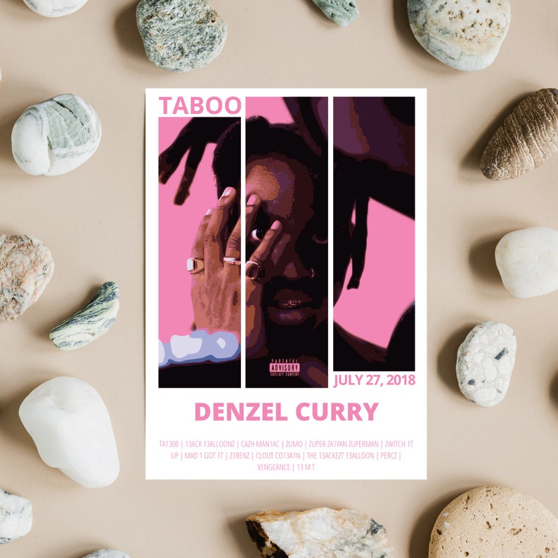 Denzel Curry Poster TA13OO Album Cover Album Poster Music Poster Music ...