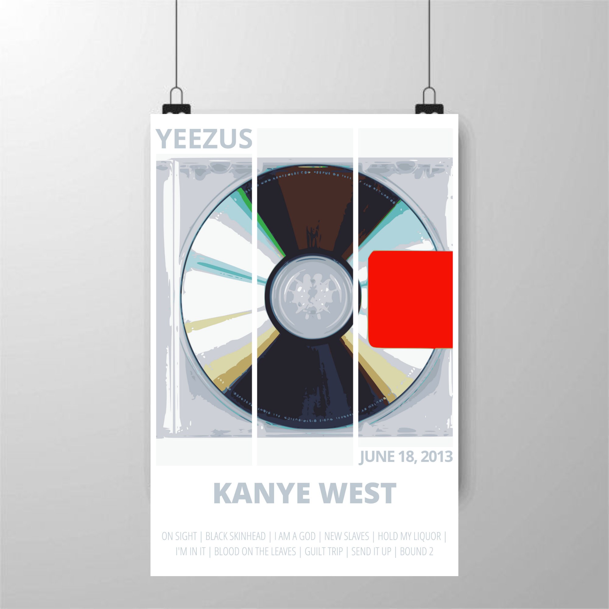 Kanye West Yeezus Poster