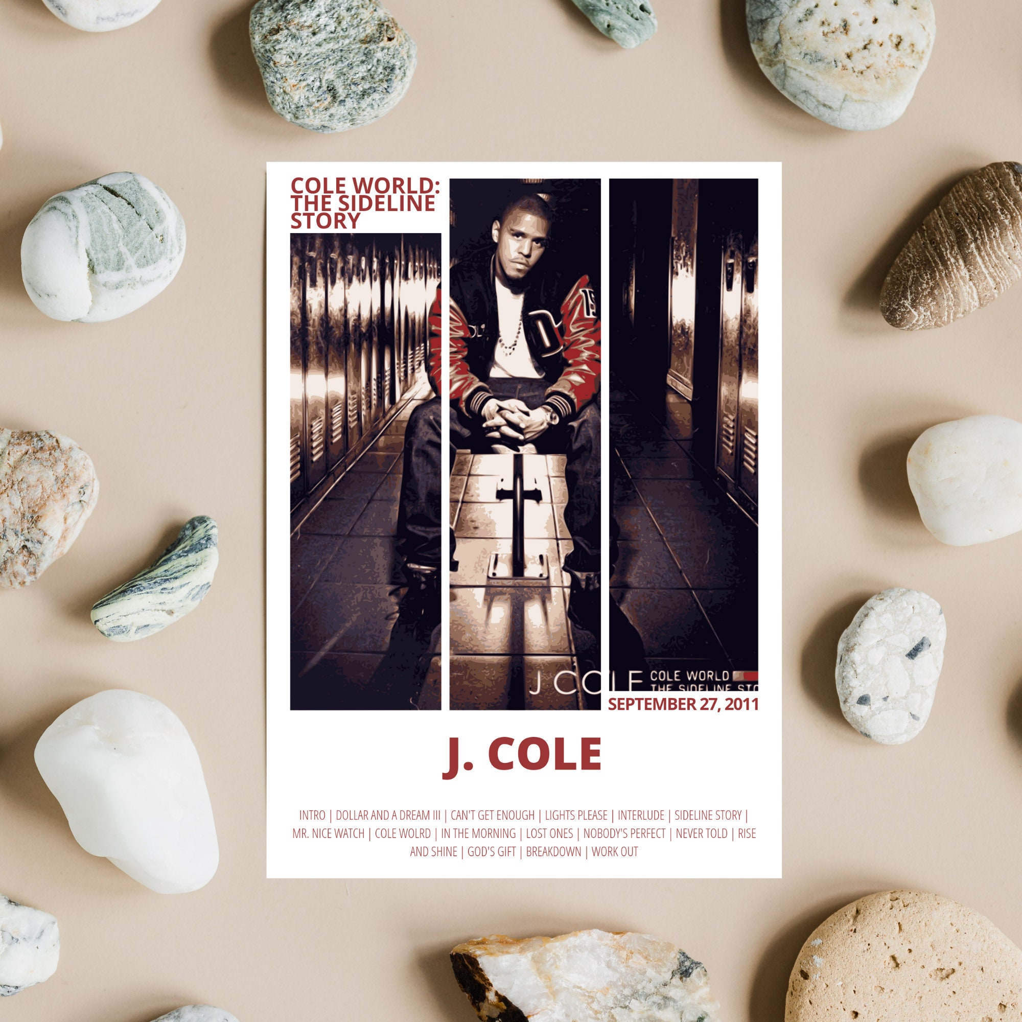 J Cole Cole World Album Cover