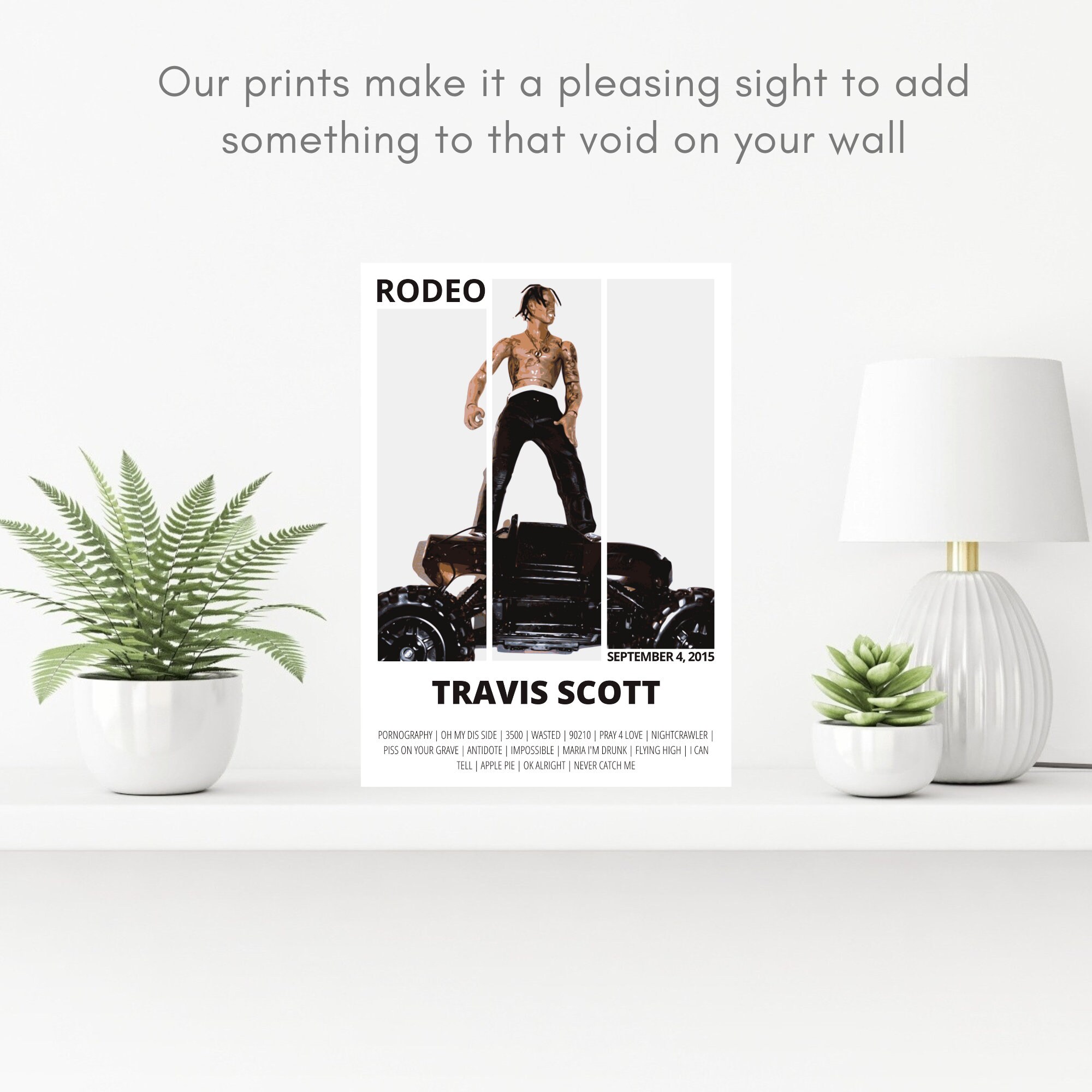 Travis Scott Poster Rodeo Album Cover Album Poster Music Poster Music ...
