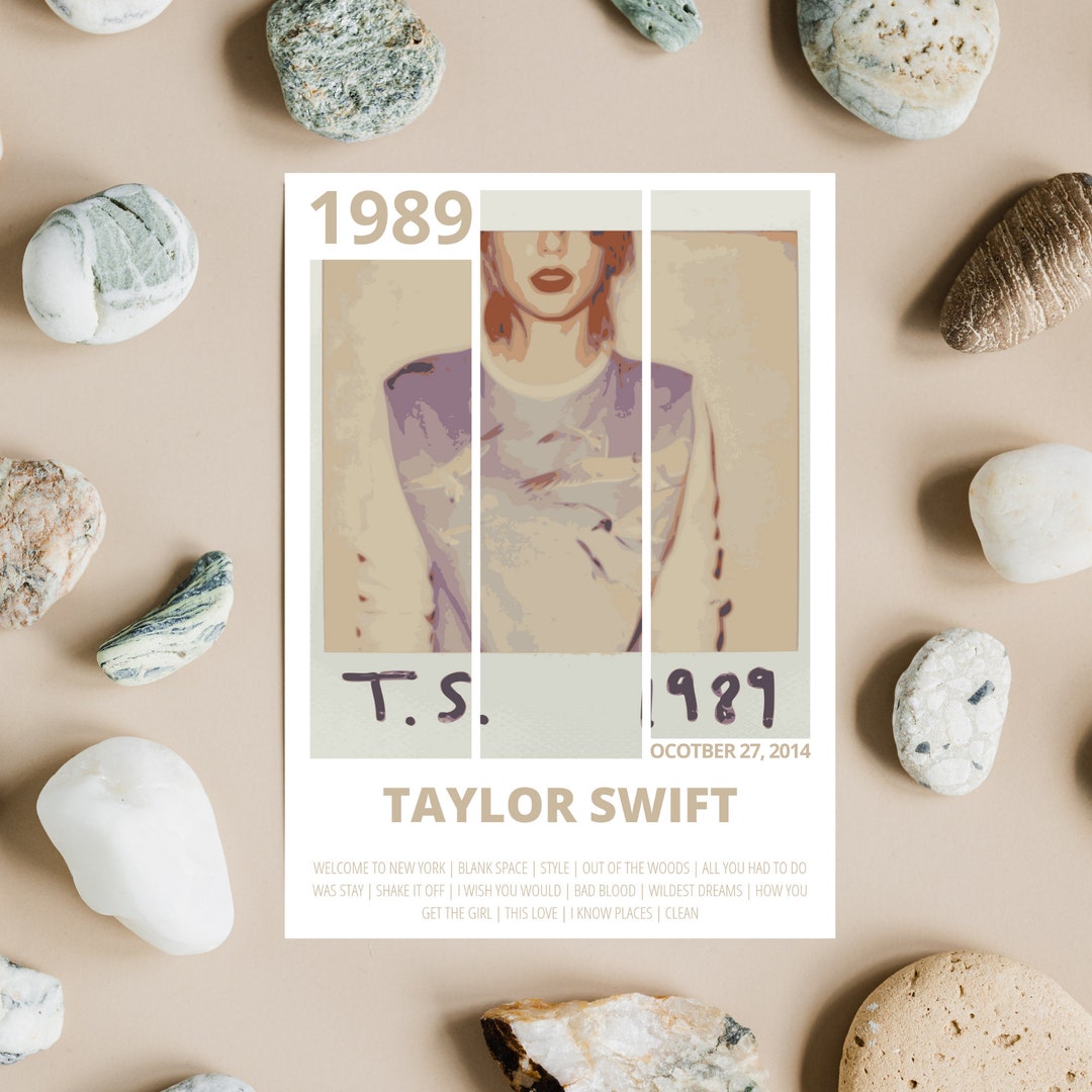 Taylor Swift Poster 1989 Album Cover Album Poster Music Poster Music ...