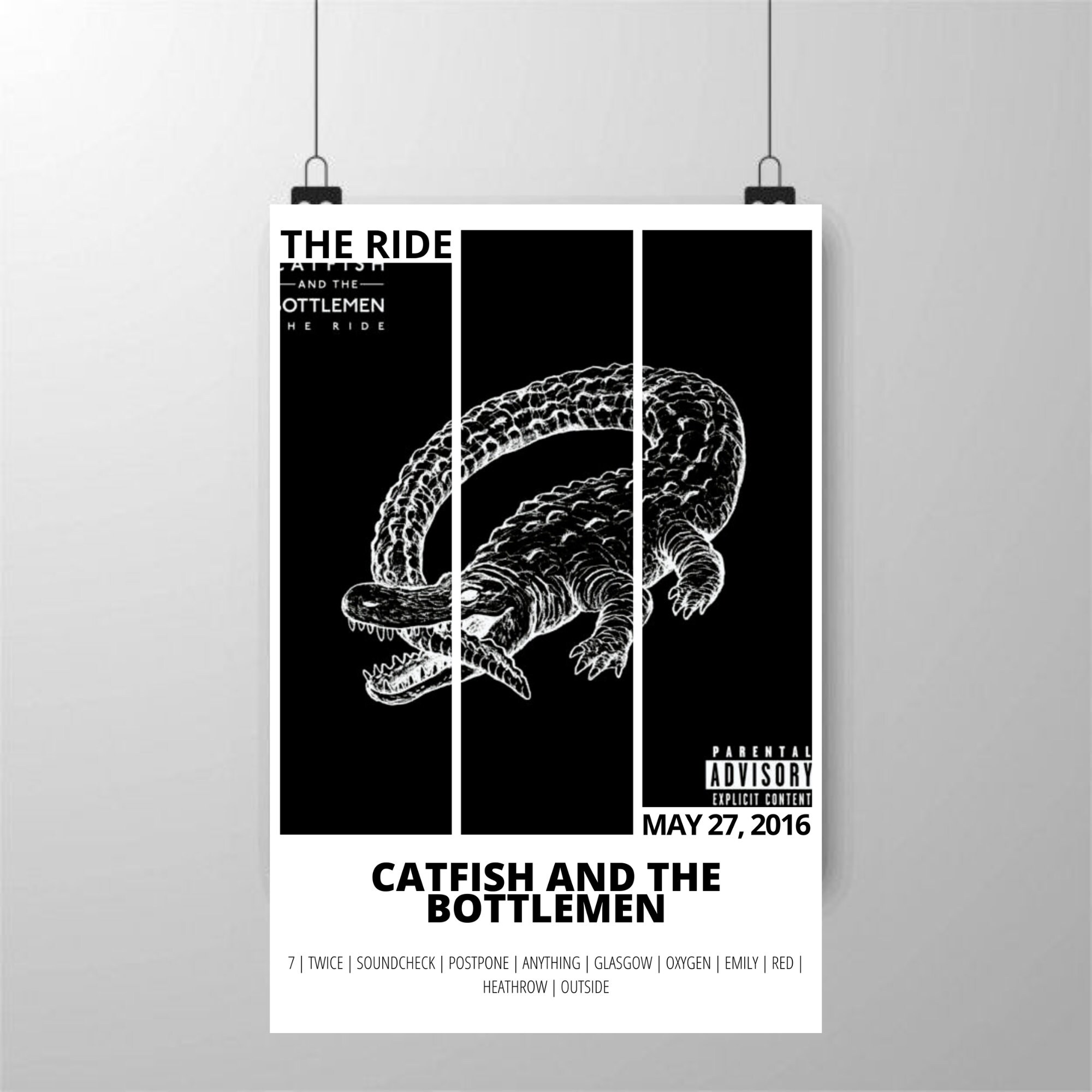 Catfish and the Bottlemen Poster the Ride Album Cover - Etsy Hong Kong