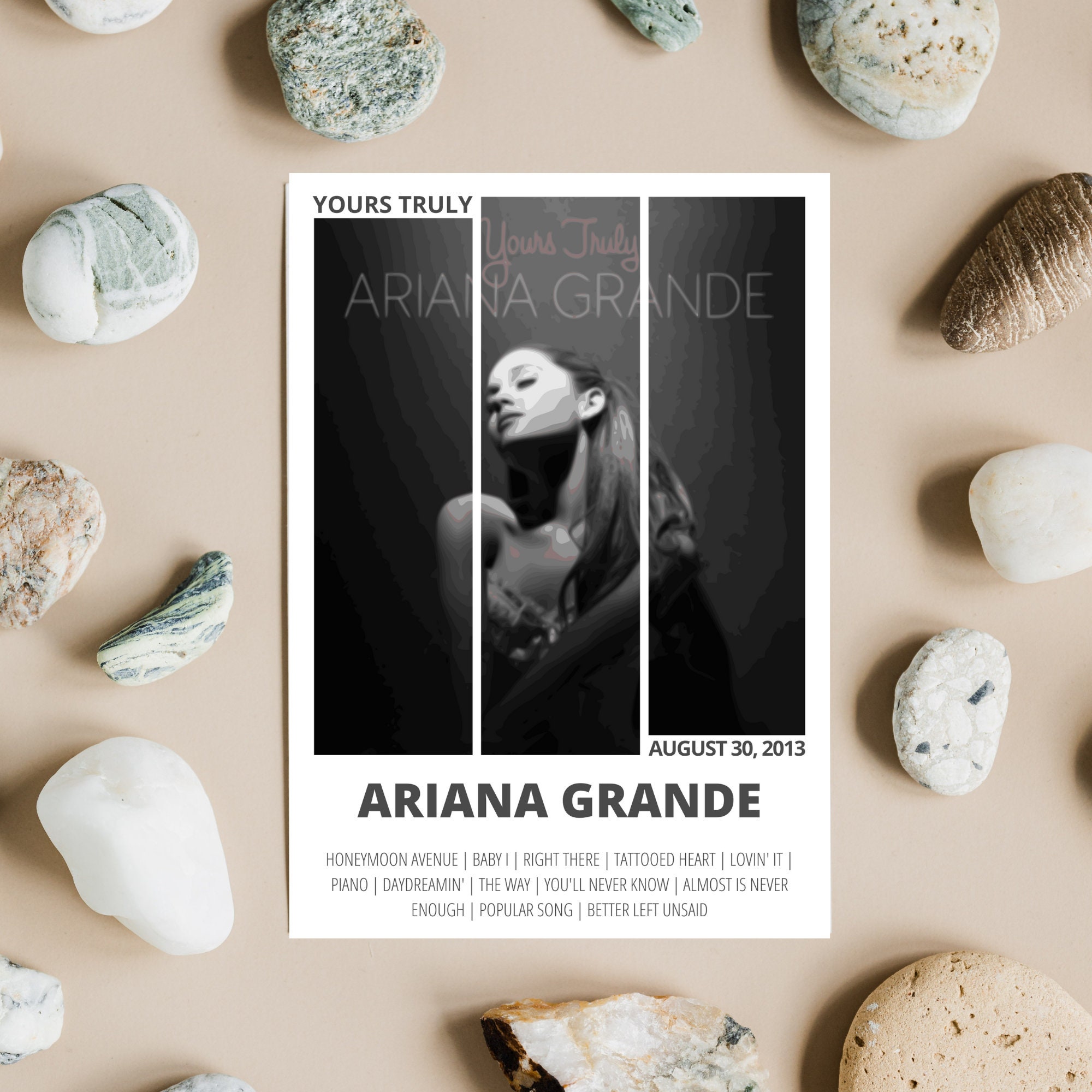 Ariana Grande Yours Truly Album Artwork