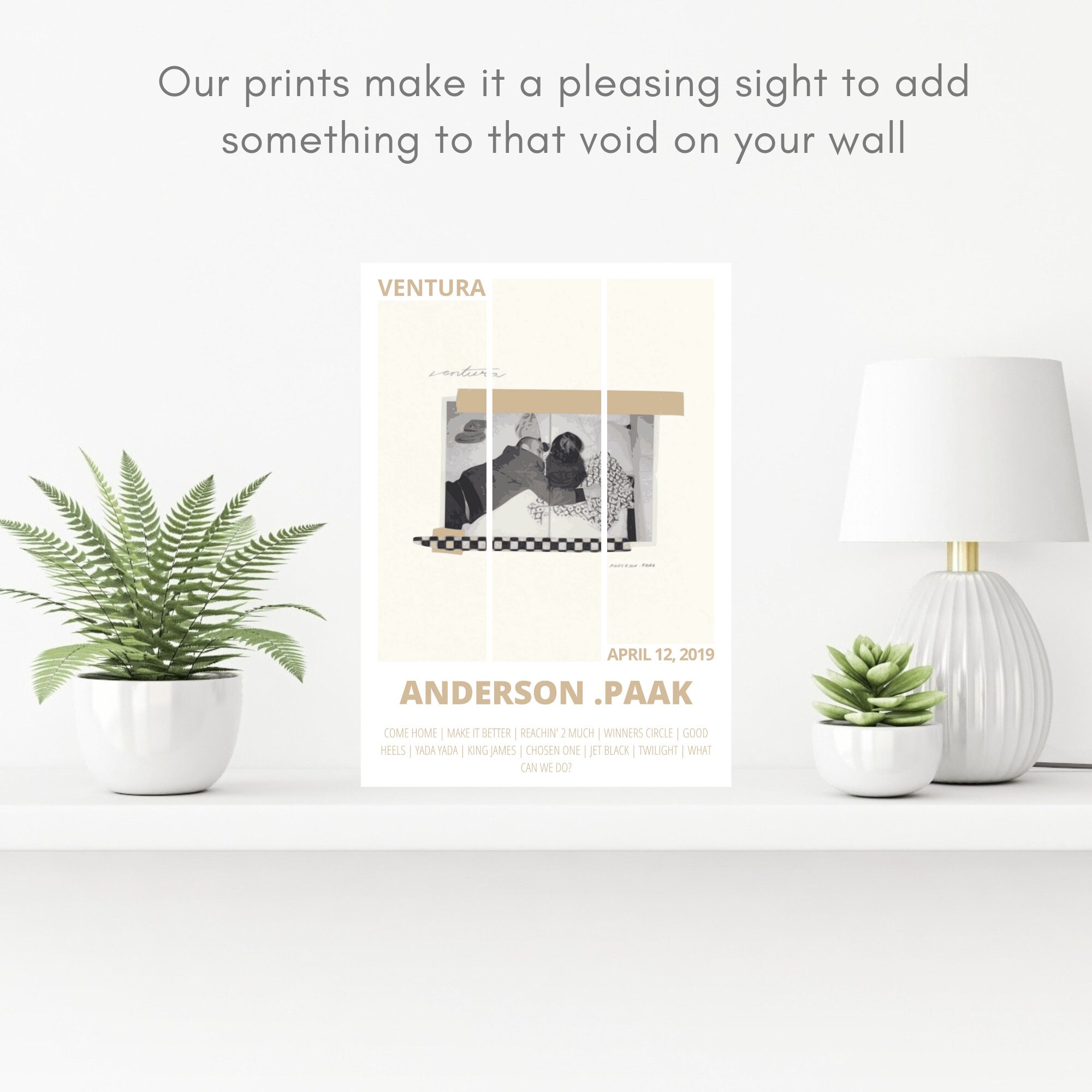 Anderson .paak Poster Ventura Album Cover Album Poster Music Poster ...