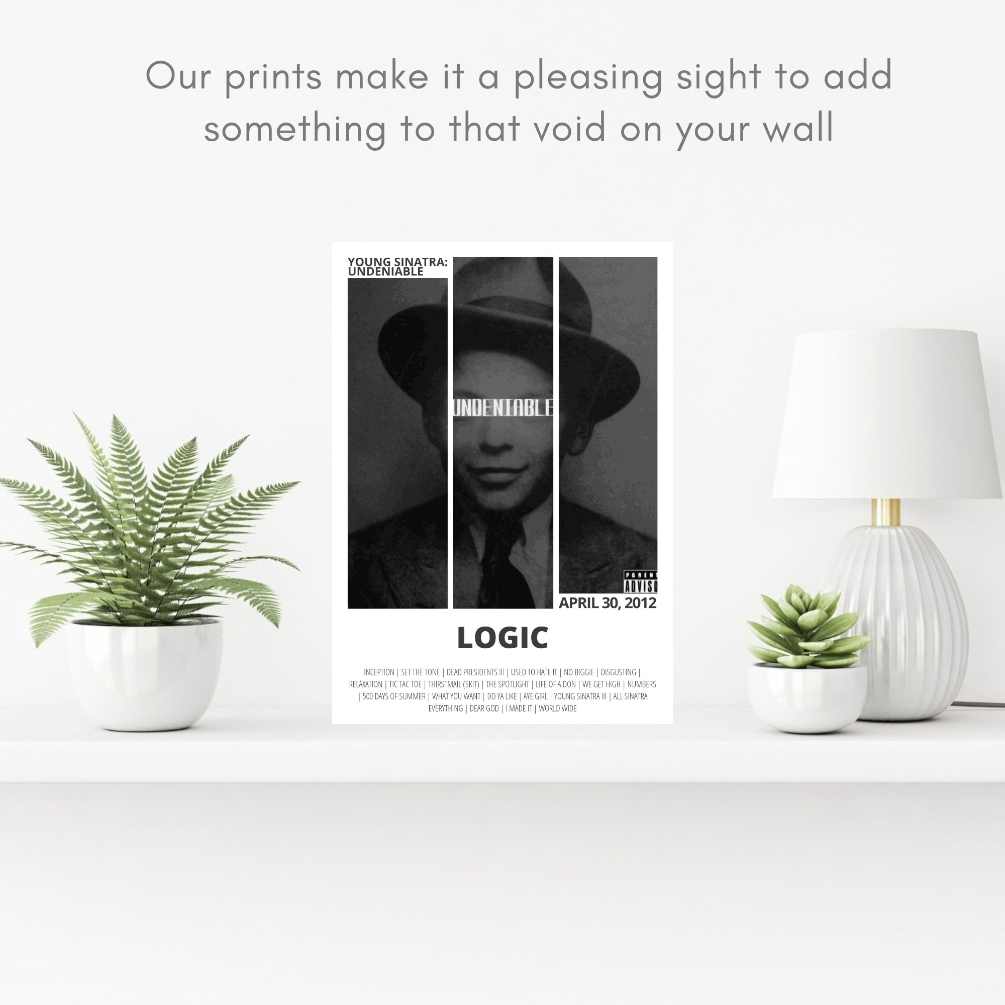 Logic Poster Young Sinatra: Undeniable Album Cover Album - Etsy