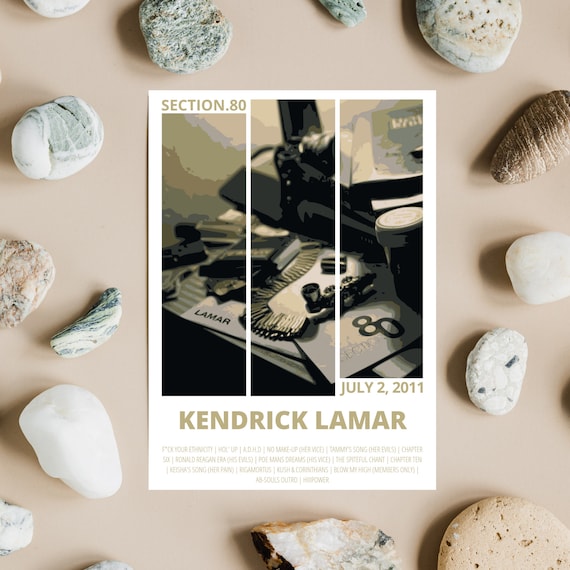Kendrick Lamar Album Cover Section 80