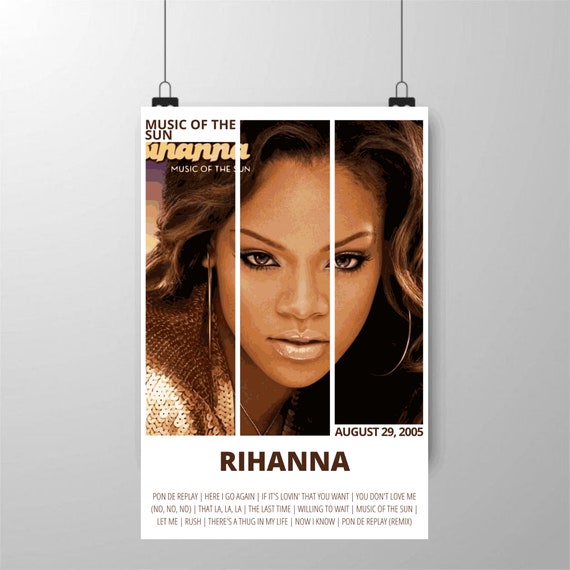 Rihanna Tour Poster