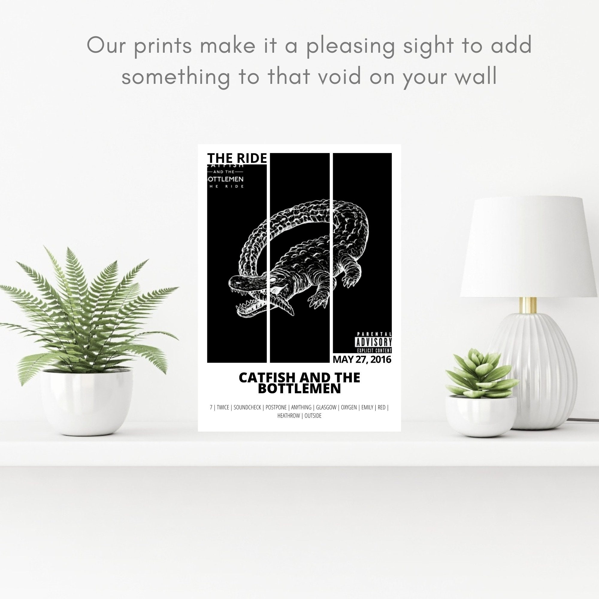 Catfish and the Bottlemen Poster the Ride Album Cover - Etsy Hong Kong