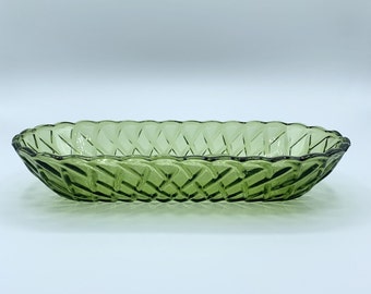 Glass Celery Dish | Etsy