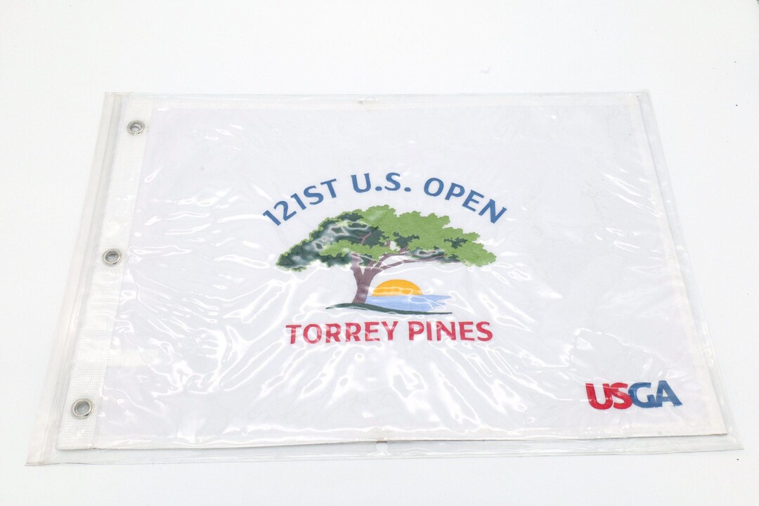 2021 U.S. Open Embroidered Golf Pin Flag - Torrey Pines, Jon Rahm ...