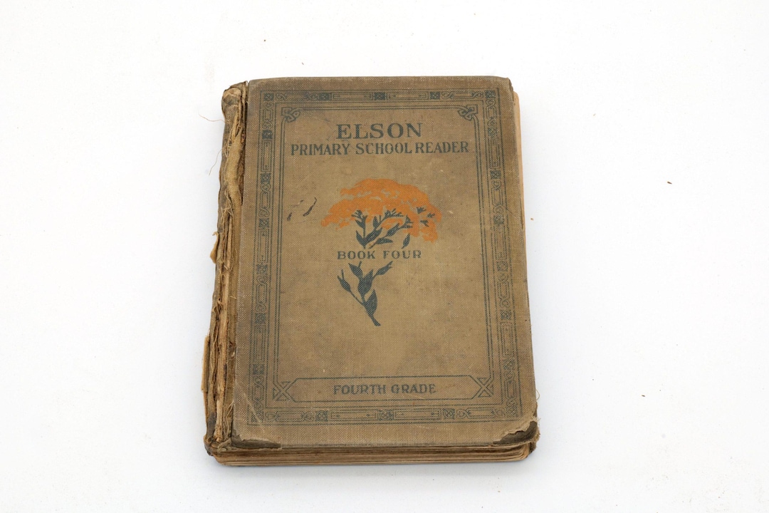 Vintage 1913 Elson Primary School Reader Book Four by William H. Elson ...