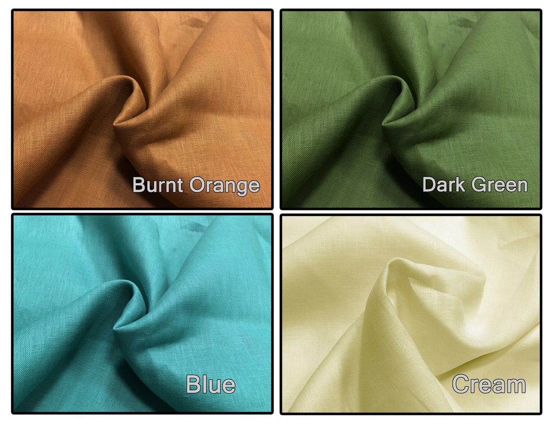 Pure Linen Fabric 100% Dressmaking Material Vintage Natural - Etsy UK