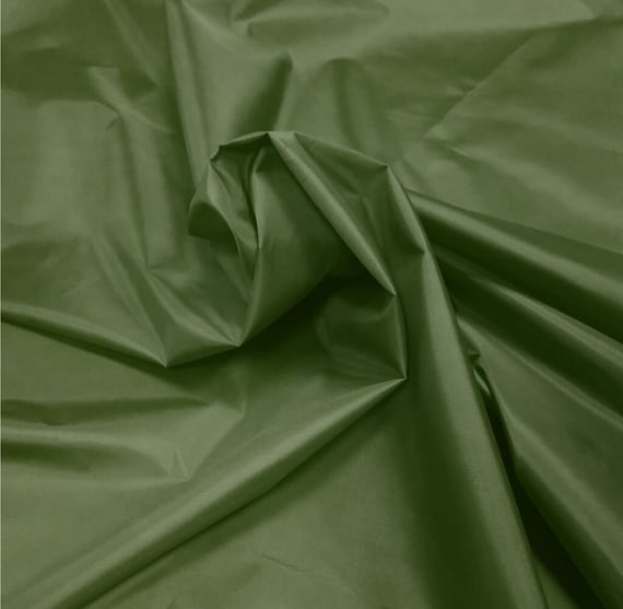 Dark Green Nylon Look Fabric Waterproof 5oz Material Pond | Etsy