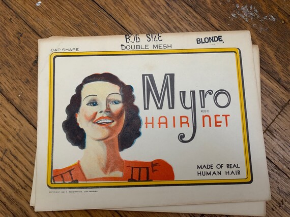 1940s vintage Myro Hair Net - Gem