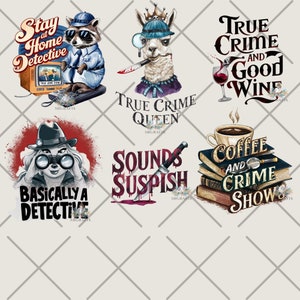 True Crime Lover Bundle, Png Downloads - Etsy