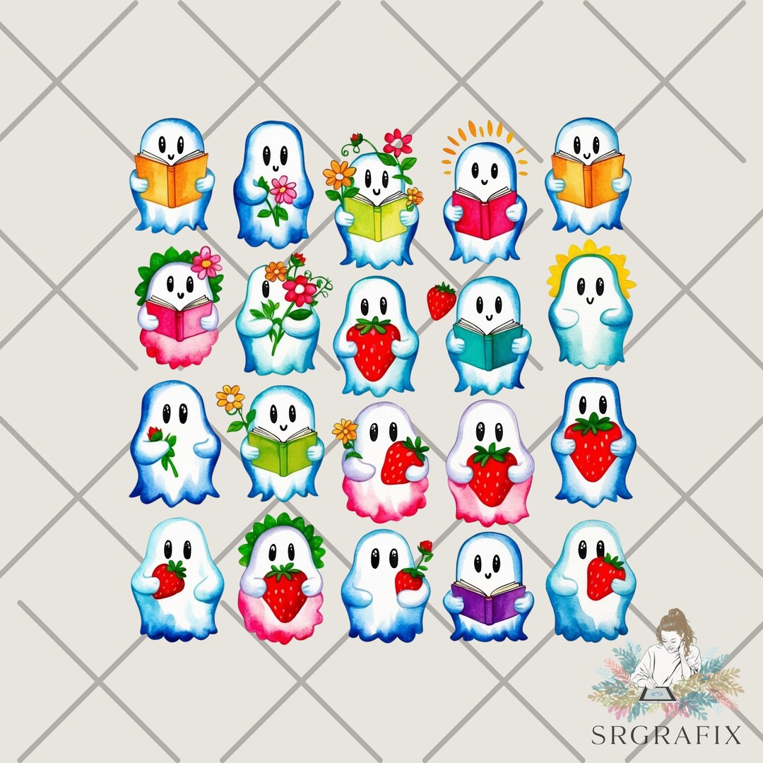 Ghosts, PNG Download - Etsy