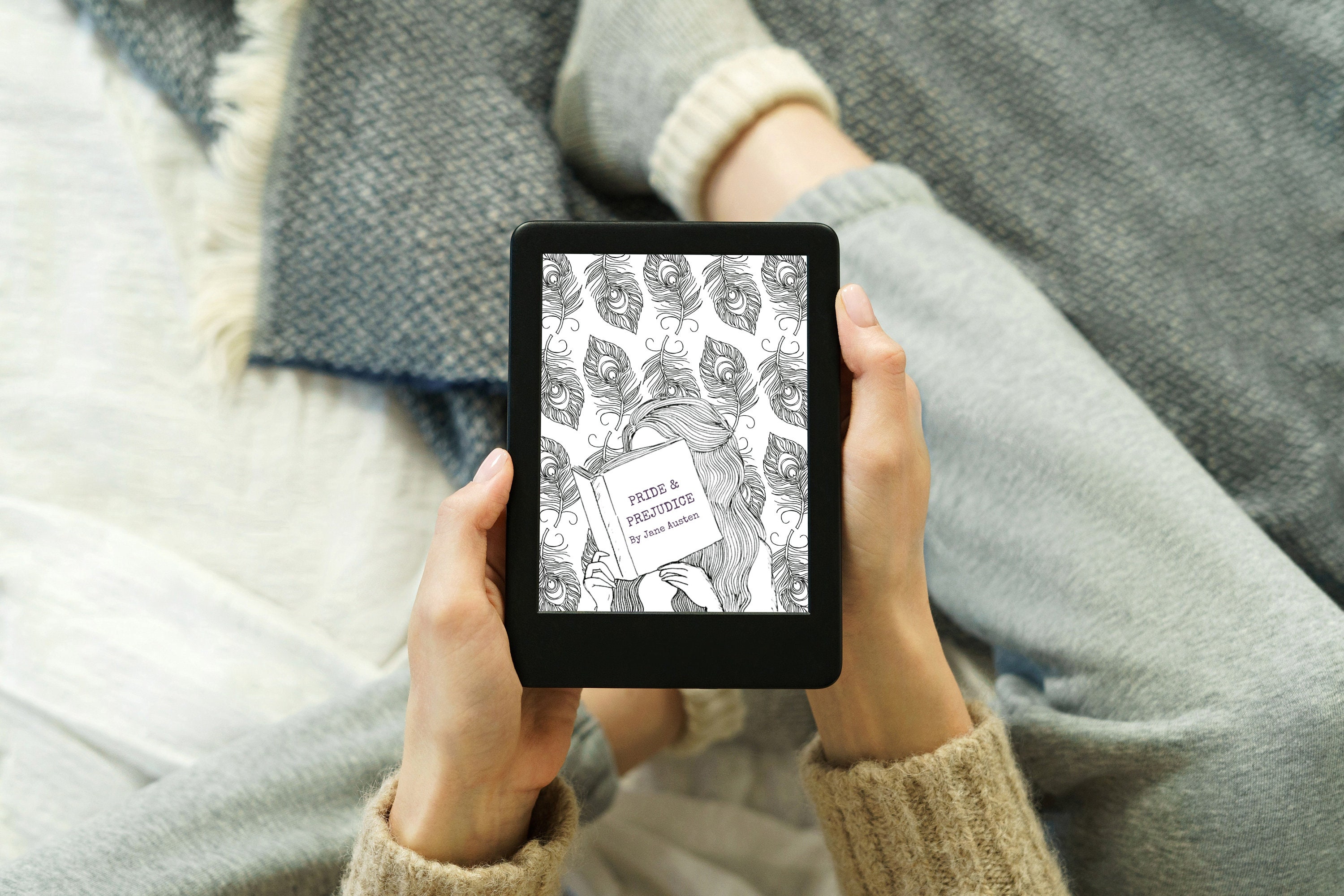 Kindle Paperwhite Lock Screen Wallpaper EPUB MOBI Pride and Prejudice ...