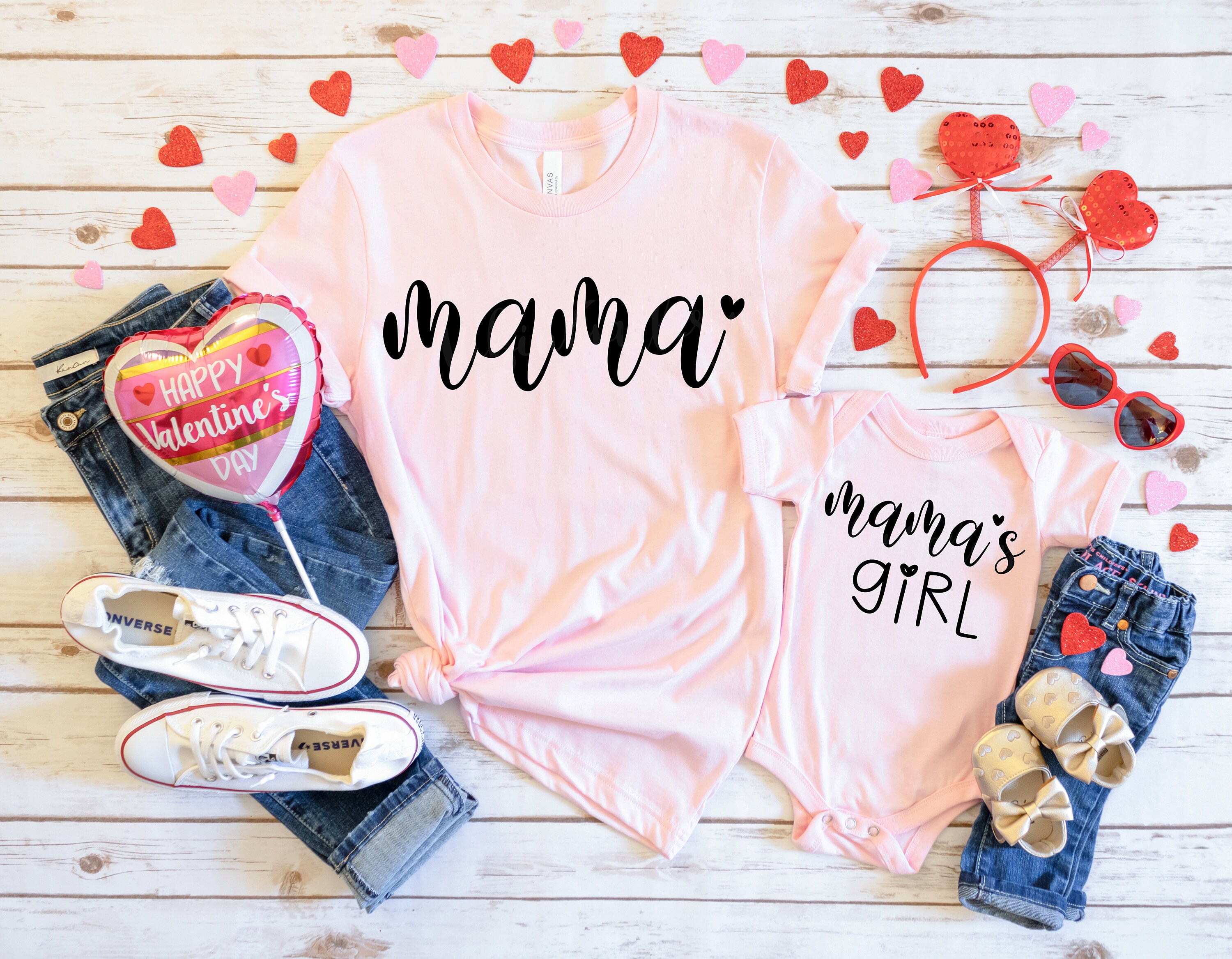 Mama and Mamas GIRL Svg Png Jpg Valentines Svg Mothers Day Svg Mommy ...