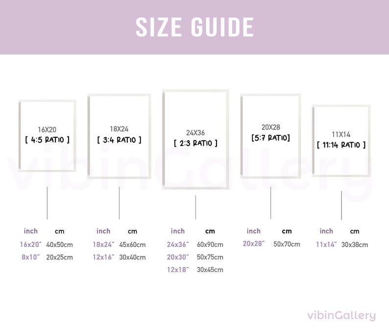 Boho Shapes Poster | 16 Shapes Chart in Earth Tone | Printed Poster for ...