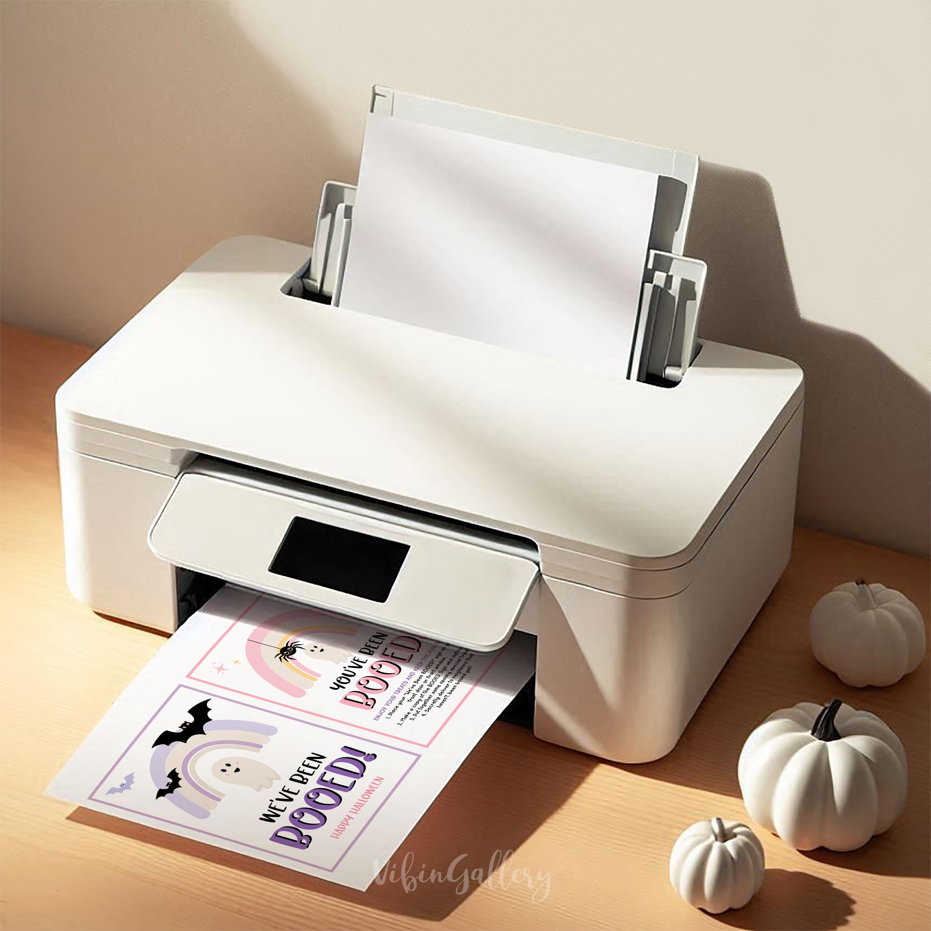 You've Been Booed Printable We've Been Booed Sign and Instruction, Cute ...