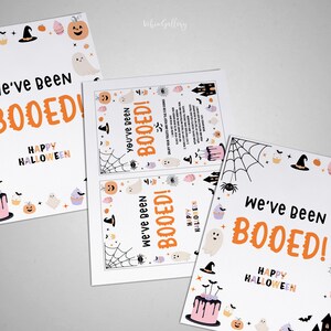 You've Been Booed Printable We've Been Booed Sign and Instruction ...