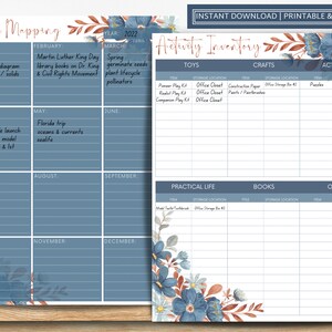 Montessori Lesson Planner | Printable + Digital Planner | Homeschool ...