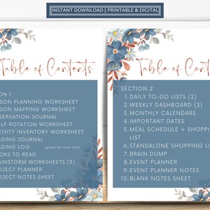 Montessori Lesson Planner | Printable + Digital Planner | Homeschool ...
