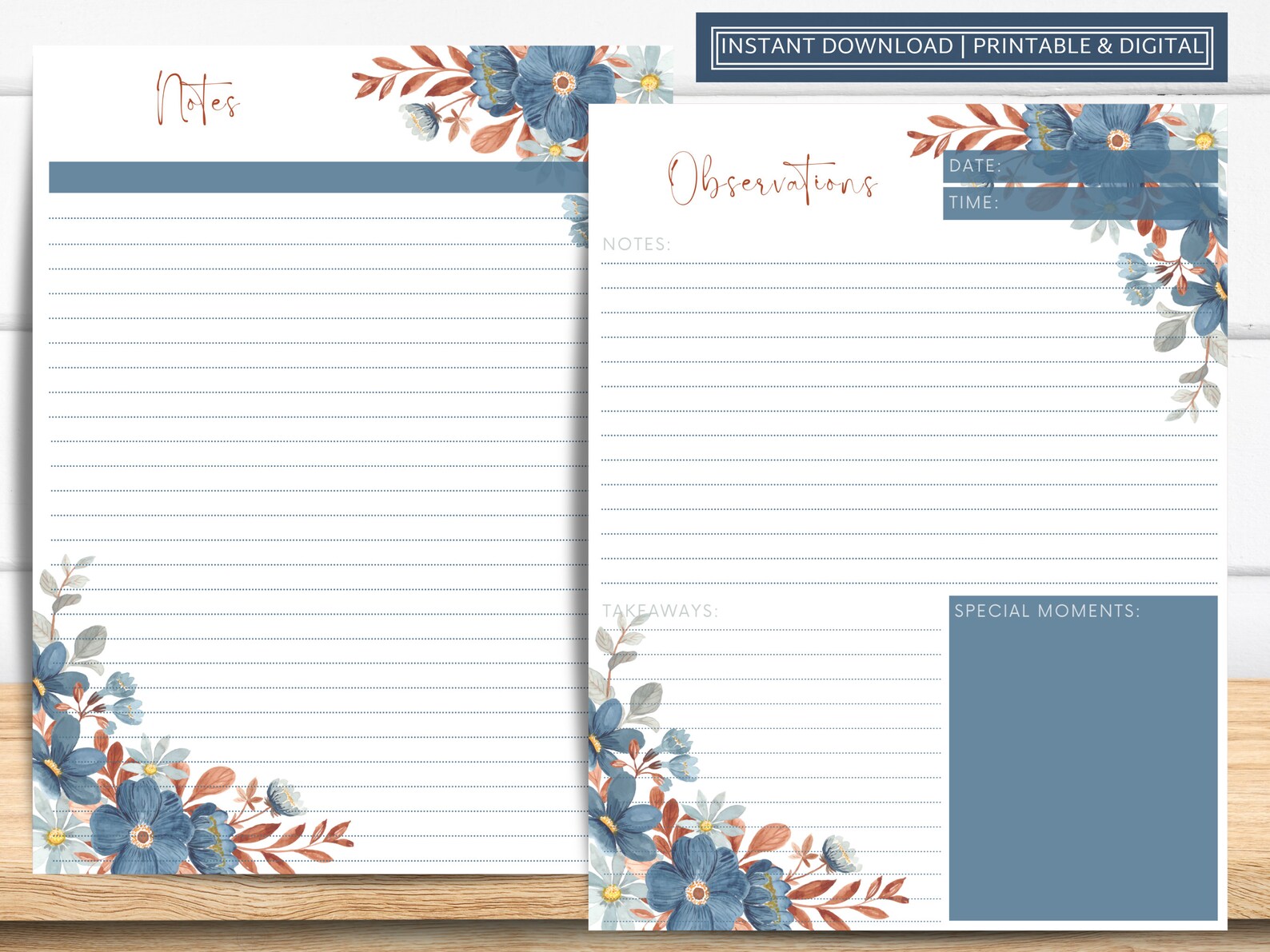 Montessori Lesson Planner | Printable + Digital Planner | Homeschool ...