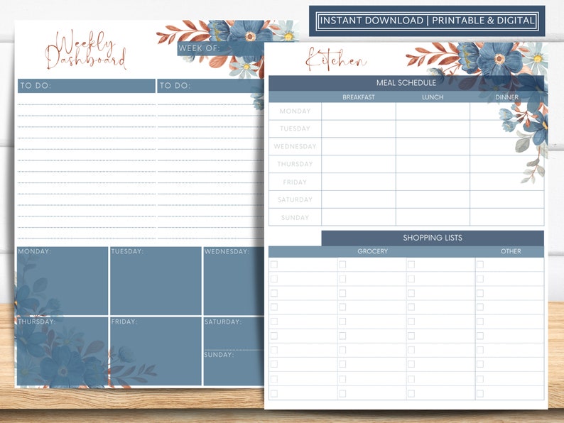 Montessori Lesson Planner | Printable + Digital Planner | Homeschool ...