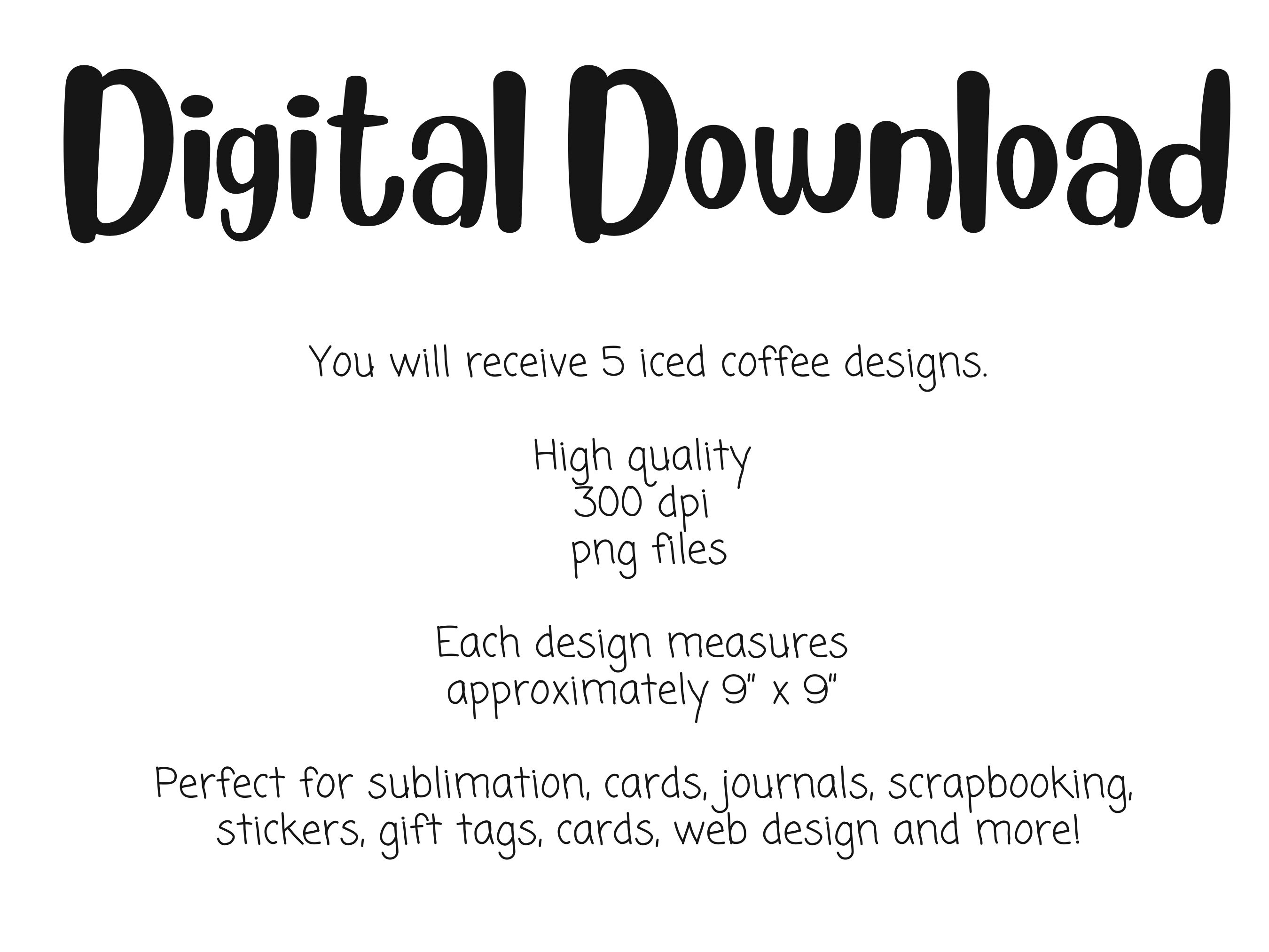 Coffee Shop Clipart, Coffee Cup Clipart, Coffee Clipart, Iced Coffee ...