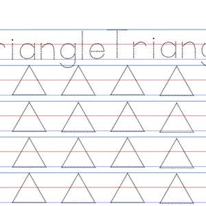 Shapes Tracing Pad for Kids - Etsy